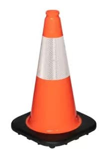 18" Black Base Cone Archives - Work Area Safety